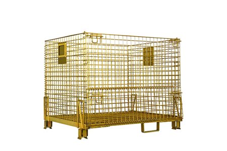 Heavy-Duty Wire Mesh Containers for Bulk Storage | Bohongke