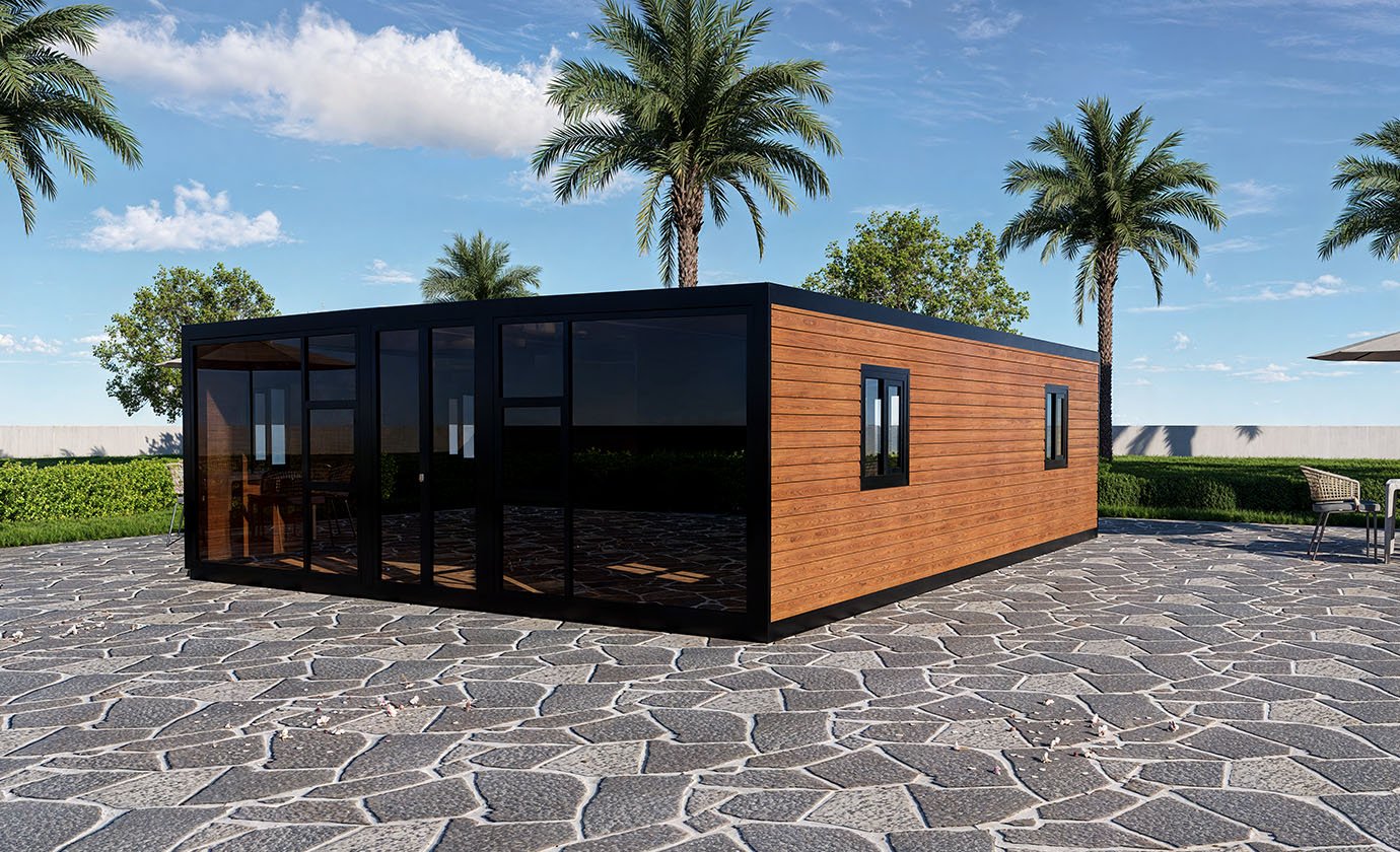 Flat Roof Expandable Folding House