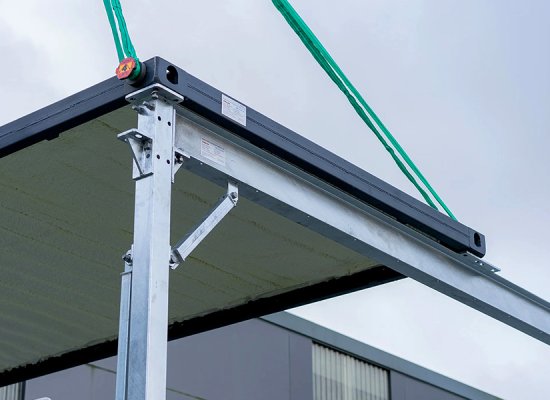 20ft Container Roof - Modular Steel Roofing for Shipping Containers ...