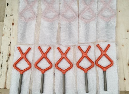 Heavy-Duty Fishtail ROV Handle for Subsea Applications