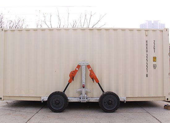 Heavy-Duty Container Mover for Modular Building & Site Transport