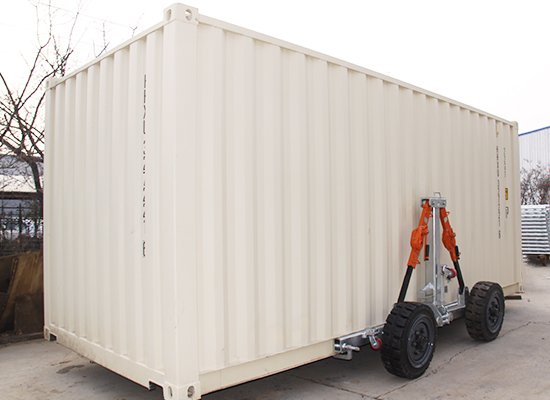 Heavy-Duty Container Mover for Modular Building & Site Transport
