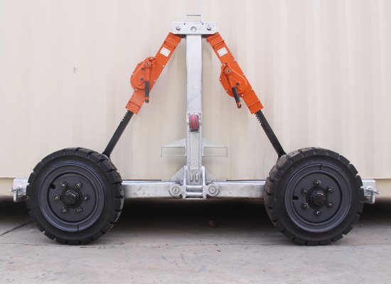 Heavy-Duty Container Mover for Modular Building & Site Transport