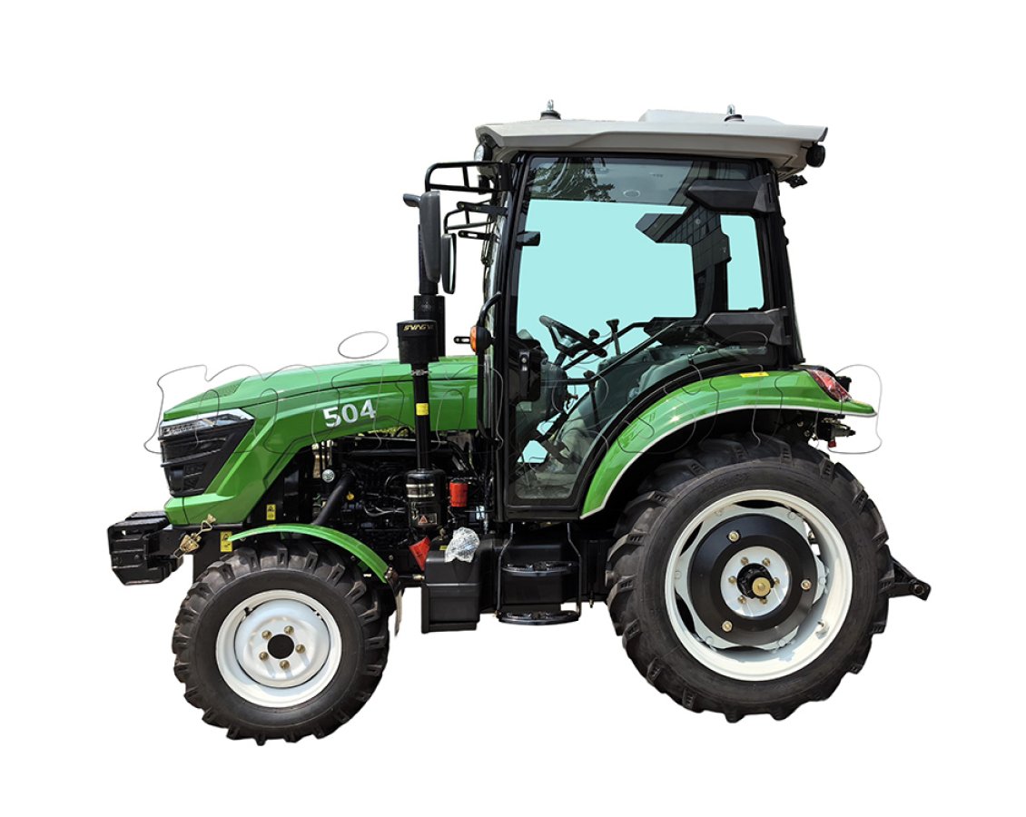 MX504-E Farm Tractor with Cabin | 50 HP Enclosed Cab Tractor for Sale